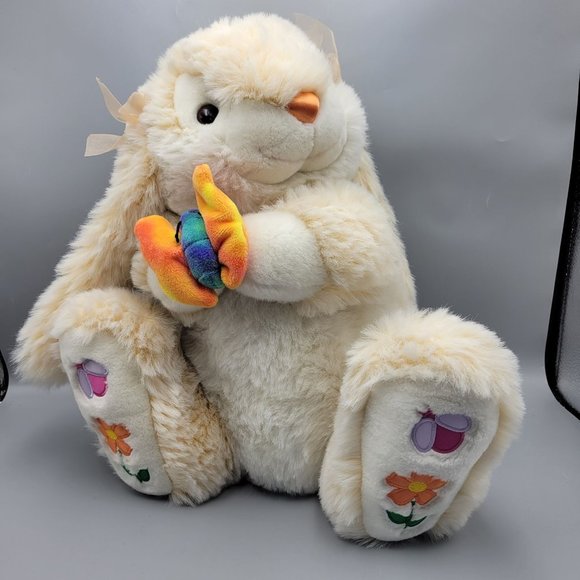 JC Penny | Toys | Vintage Jc Penny Easter Bunny Large Rabbit Plush W ...